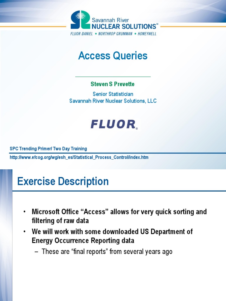 13 Access Queries Day Two | PDF | Data | Computing