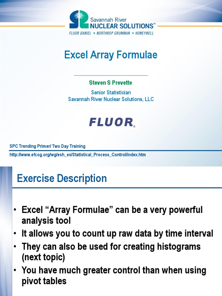 14 Excel Array Formulae Day Two | PDF | Array Data Structure | Microsoft Excel