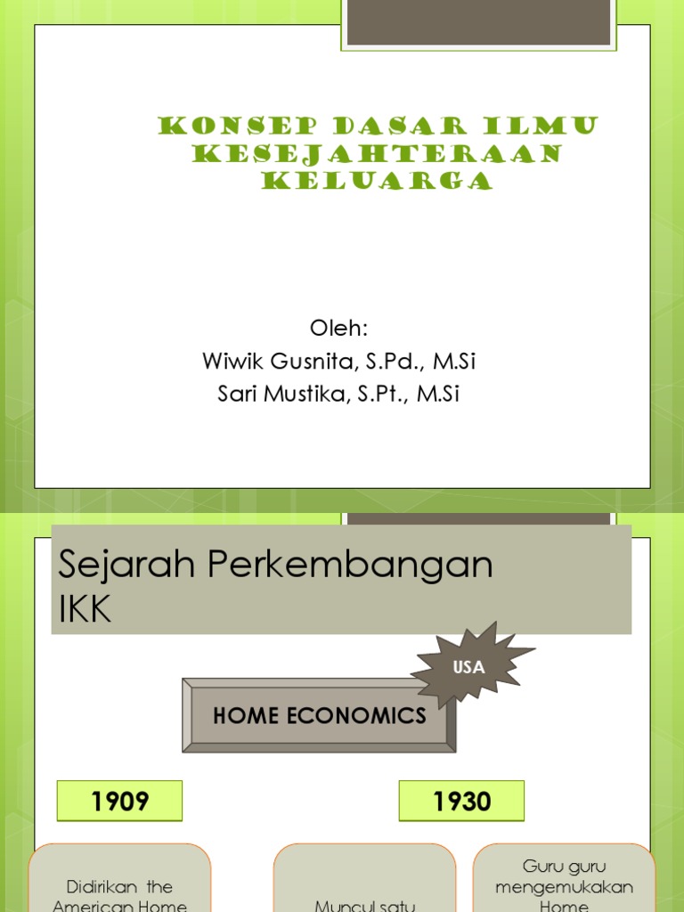 Konsep Dasar IKK | PDF