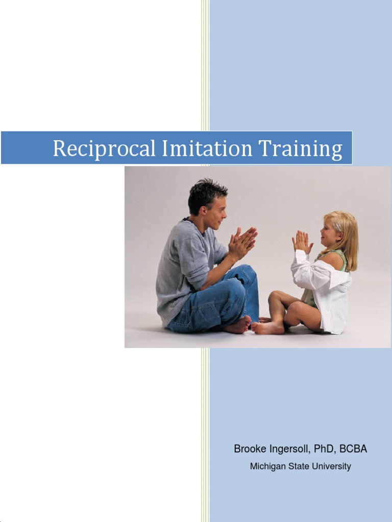 RIT Manual - Reciprocal Imitation Training | PDF | Imitation | Autism