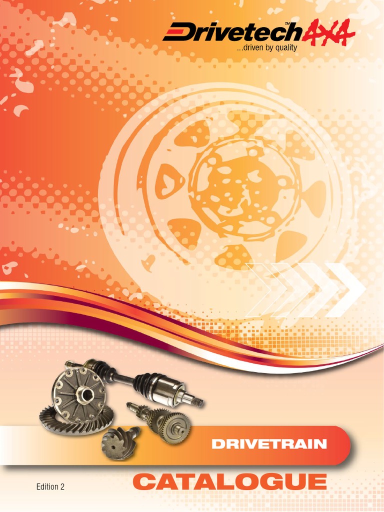 Drivetech 4x4 Drivetrain Catalogue 15 PDF | PDF | Cars Of Japan | Car ...