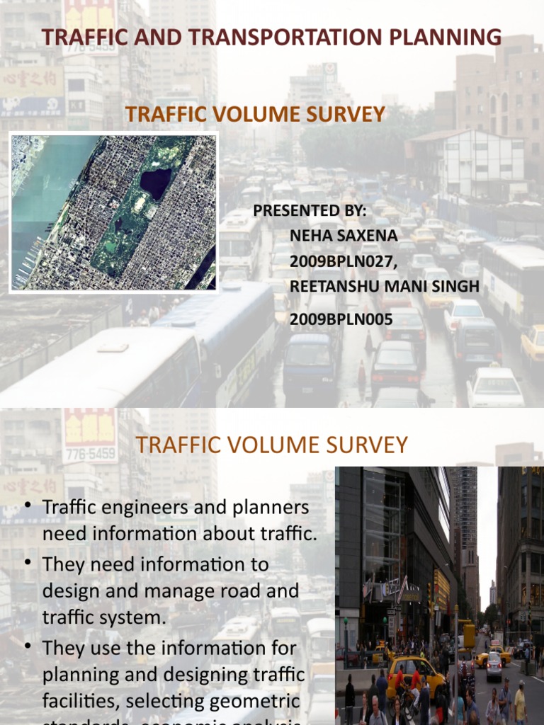 Traffic and Transportation Planning | PDF | Traffic | Traffic Congestion