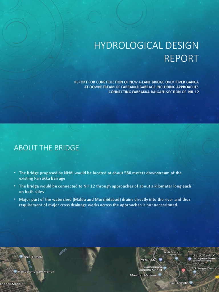Hydrological Design Report of Farraka Barrage | PDF | Drainage Basin ...