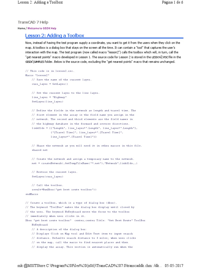 Gisdk Leson2 | PDF | Array Data Type | C (Programming Language)