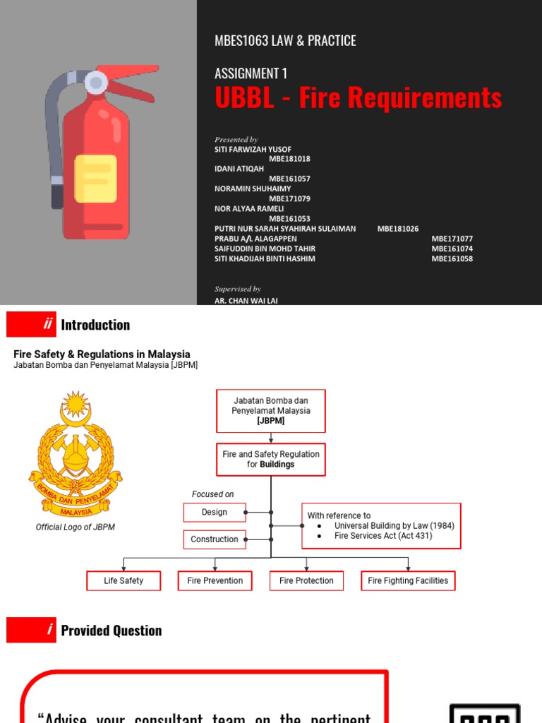 UBBL Fire Requirements - Law & Practice | PDF | Fire Sprinkler System ...