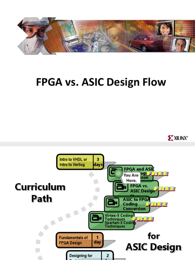 Fpga Vs Asic Design Flow Pdf Field Programmable Gate Array Hardware Description Language