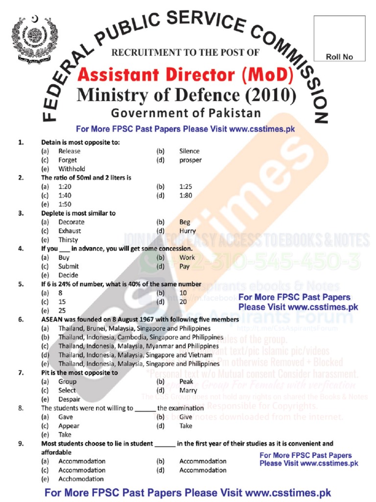 Assistant Director MoD Ministry of Defence Paper 2010 1 | PDF | Violence