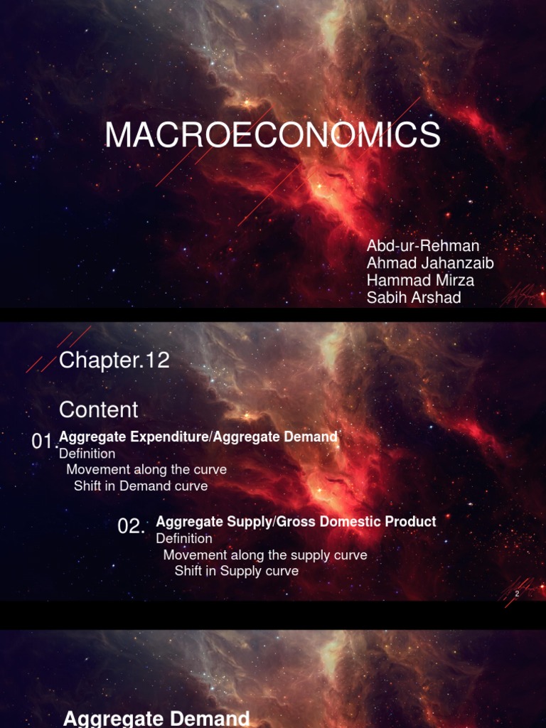 Macroeconomics Aggregate Supply and Aggregate Demand | PDF | Aggregate ...