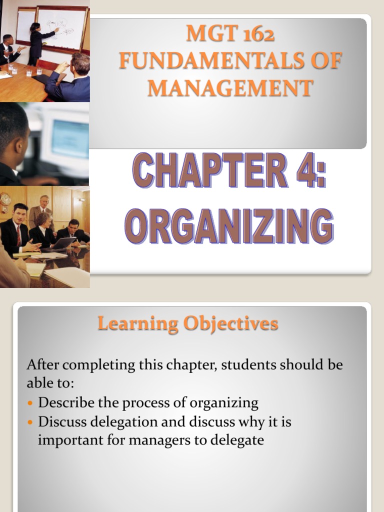 MGT 162 Fundamentals of Management | PDF | Organizational Structure ...
