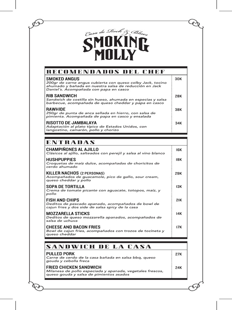 Carta Smoking Molly PDF | PDF