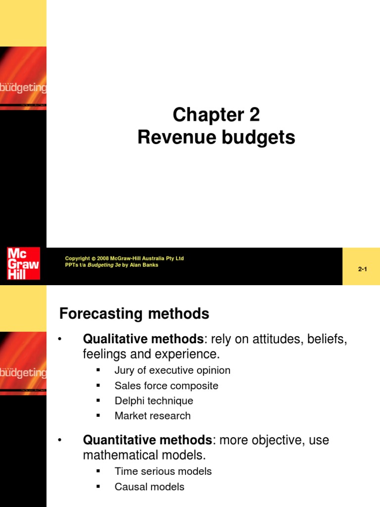 Revenue Budget | PDF | Parts Per Notation | Marketing Research