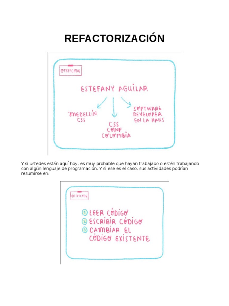 Refactorizacion de Codigo | PDF | Programación de computadoras | Software Refactorizacion de Codigo | PDF | Programación de computadoras | Software