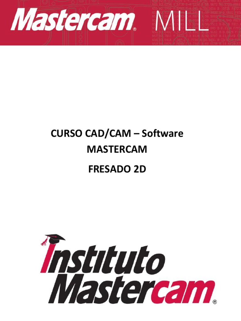 Im - Manual Curso Mastercam 2D PDF | PDF | Hardware de la computadora ...