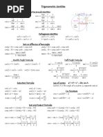 Trigonometric Diff and Integrate | PDF | Trigonometric Functions ...