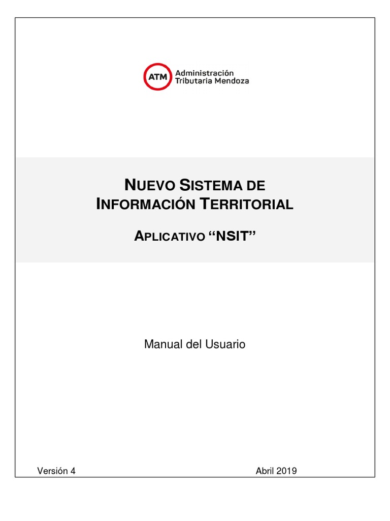 Manual de Usuario Nsit | PDF | Usuario (informática) | Información