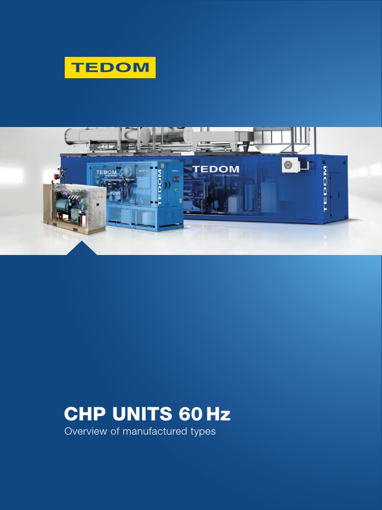 Tedom CHP Units 60 HZ | PDF | Tecnologías sostenibles | Tecnología ...