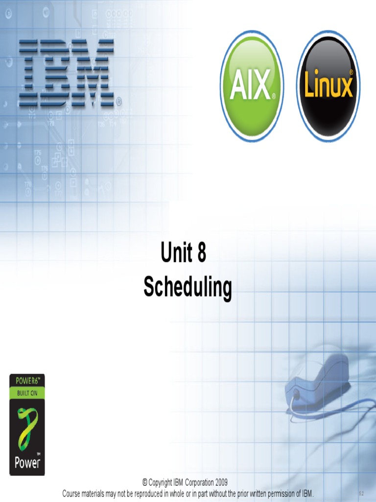 Unit 8 Scheduling | PDF | Computer Programming | Concurrent Computing