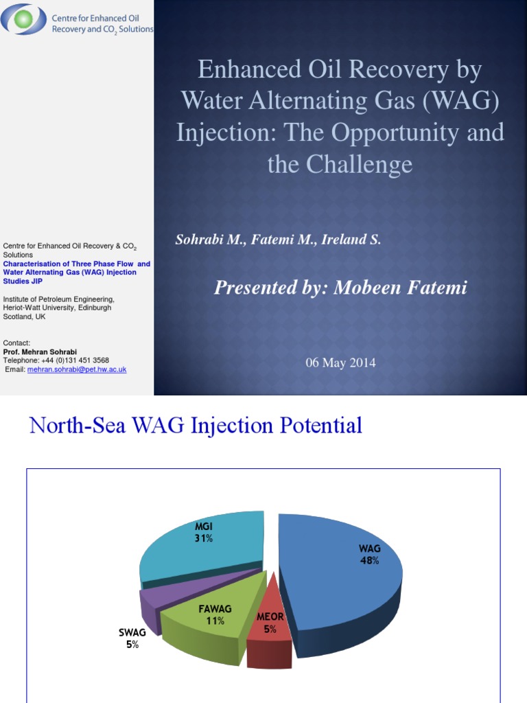WAG Injection in Enhanced Oil Recovery | PDF | Enhanced Oil Recovery ...