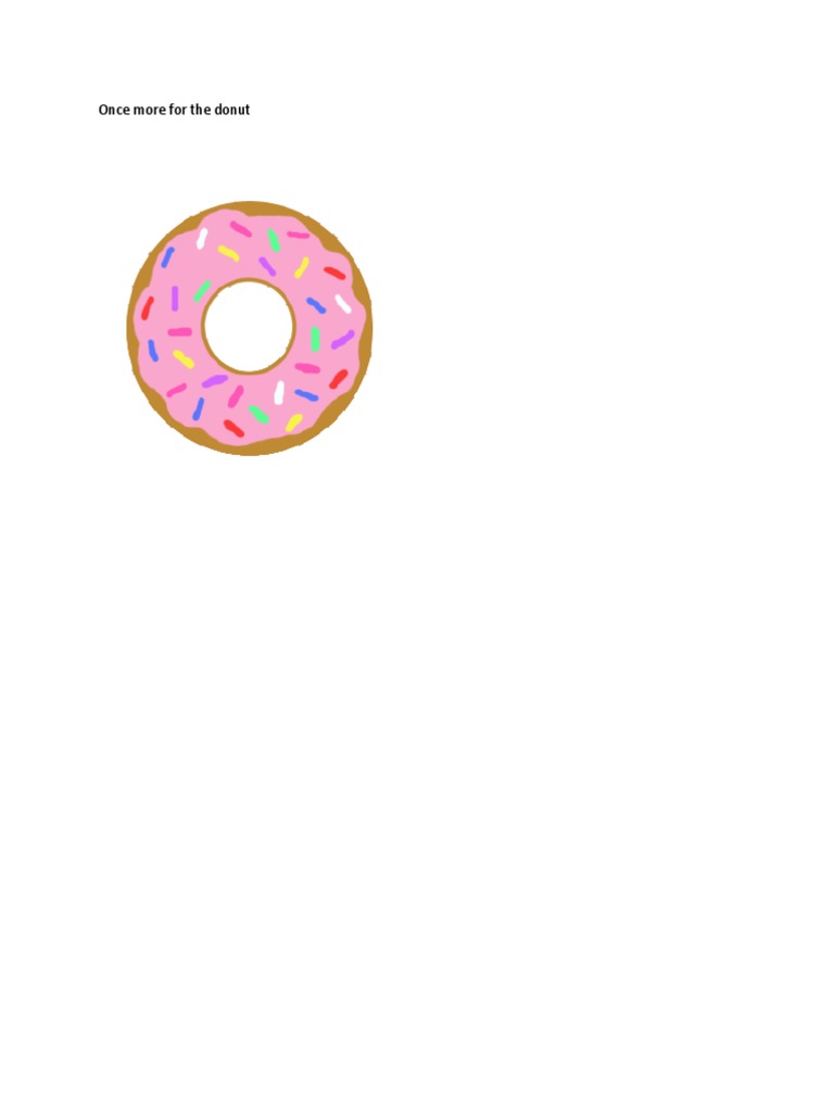 Donut Note | PDF