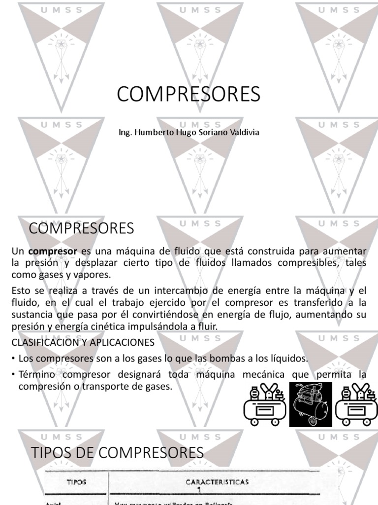 Compresores y Su Clasificacion | PDF | Refinería de petróleo ...