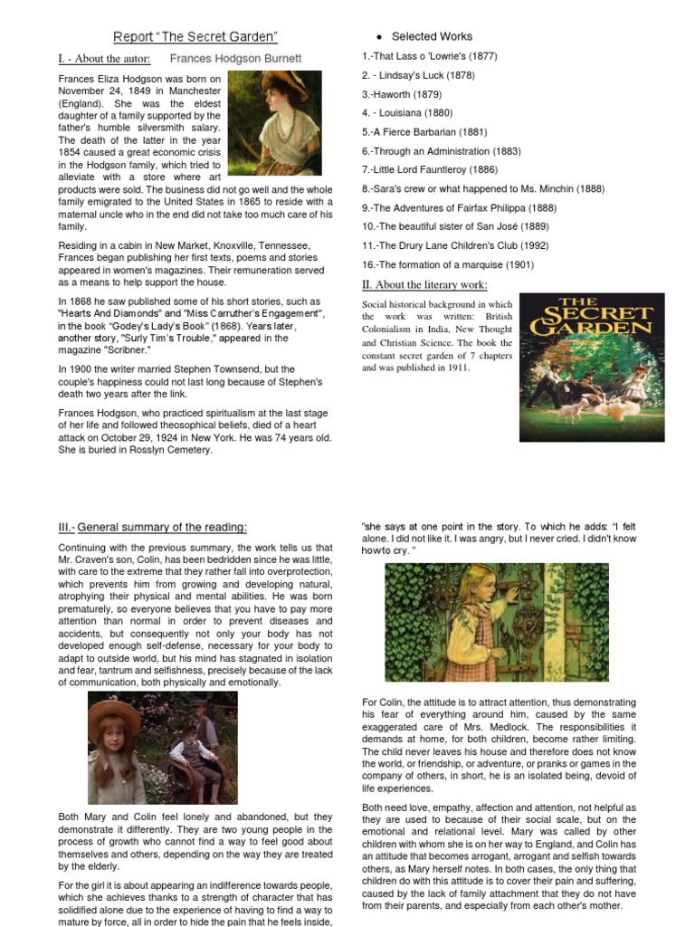 The Secret Garden | PDF | The Secret Garden