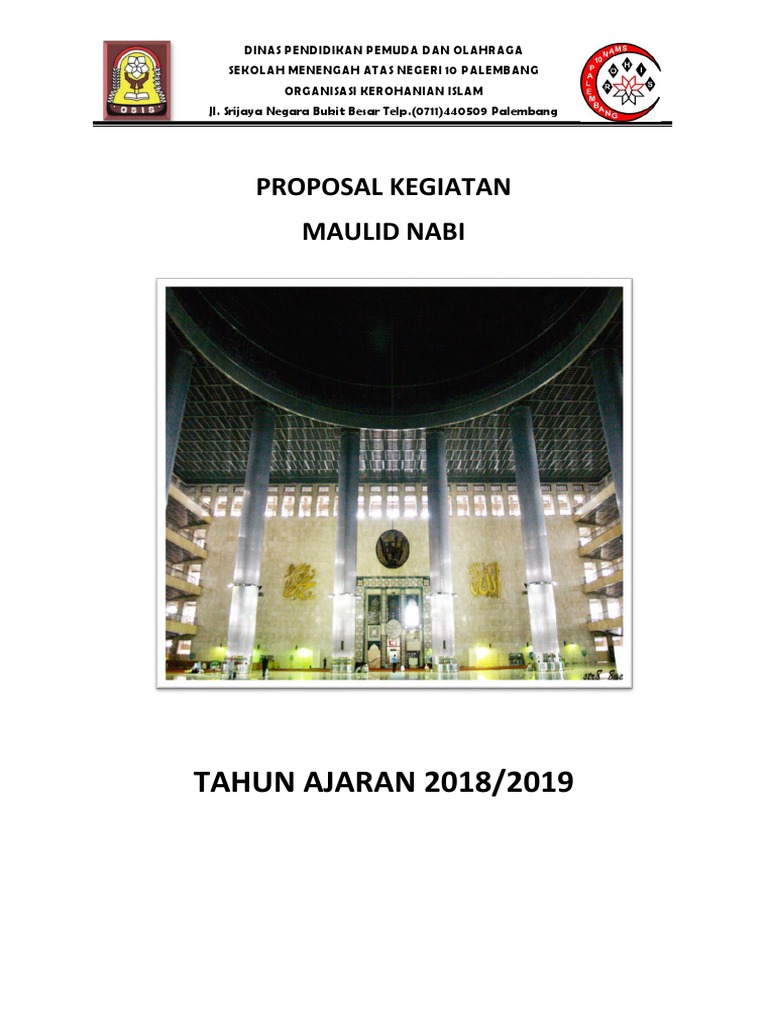 Proposal Kegiatan Maulid Nabi | PDF