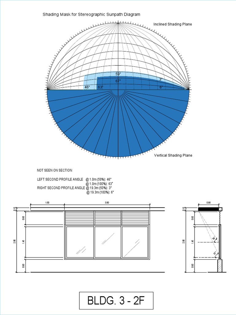 Stereographic Sunpath Shading Data | PDF