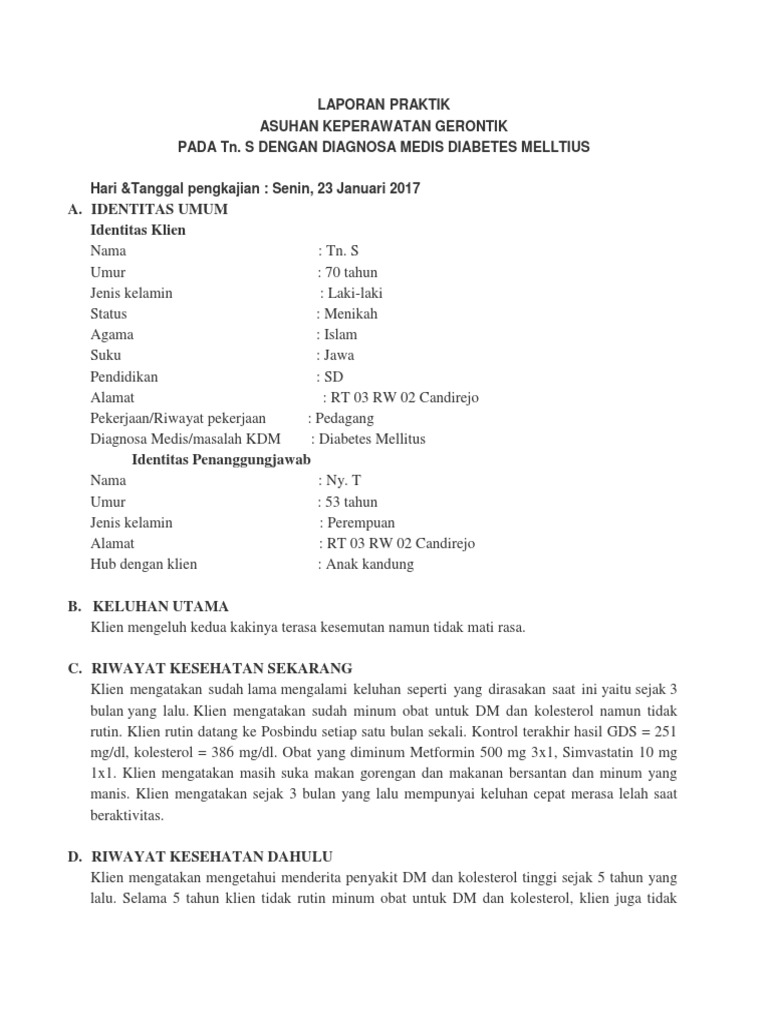 LK Gerontik DM | PDF