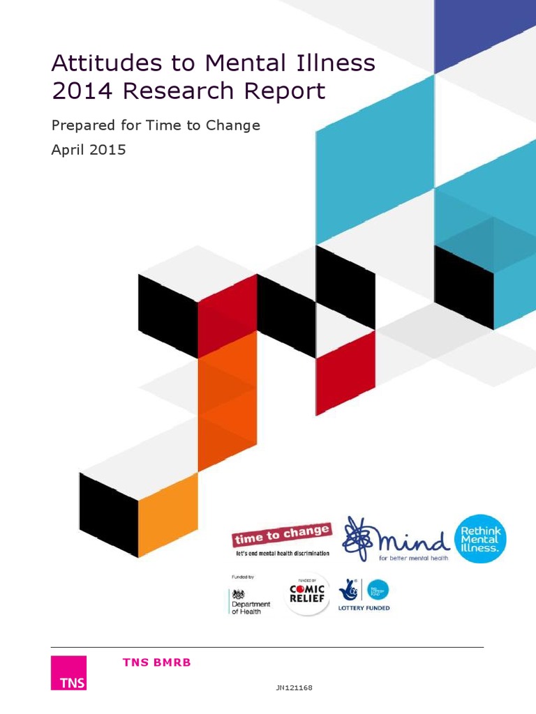 Mental Illness Attitudes 2014 Report | PDF | Survey Methodology ...