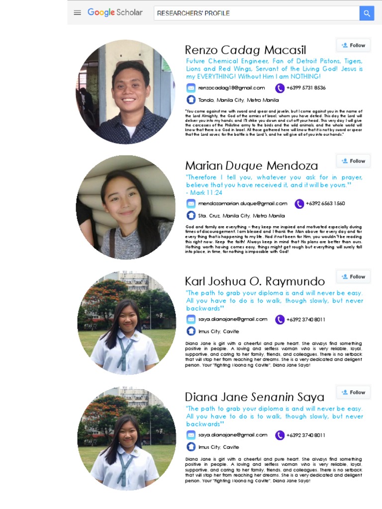 Research Profile | PDF