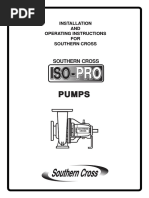 Southern Cross Pump Installation Guide | PDF | Pump | Valve
