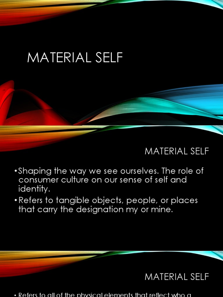 Material Self | PDF | Self | Consumerism