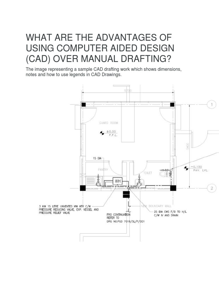 Advantages and Dis Advantages Cadd | PDF | Technical Drawing | Computer ...