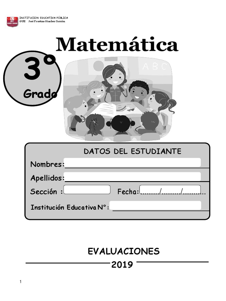 Matematica Ece 2019 | PDF | Naturaleza | Bienestar