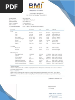 Raw Material Inspection Report | PDF | Nature