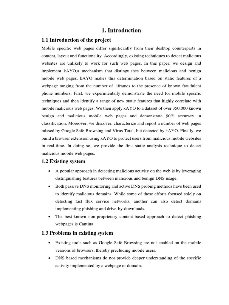Detection Of Mobile Malicious Web Pages Pdf Software Testing Web Page