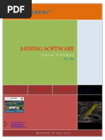 Tutorial Surpac: Input Data dan Kontur | PDF | Metode & Bahan Ajar
