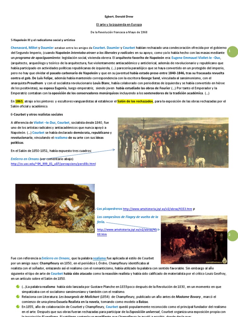 Egbert, Donald - El Arte y La Izquierda en Europa | PDF | Anarquismo ...