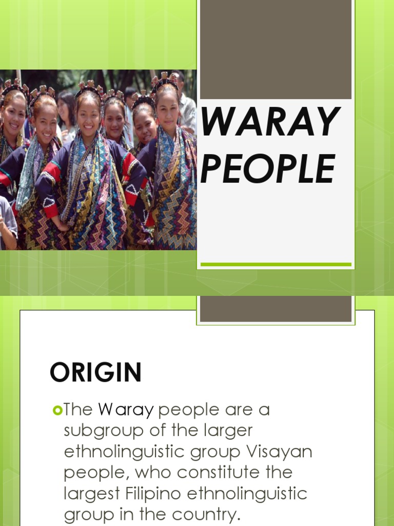 Waray People | PDF