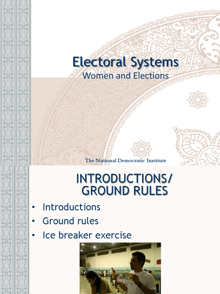 Electoral Systems | PDF | Electoral District | Voting