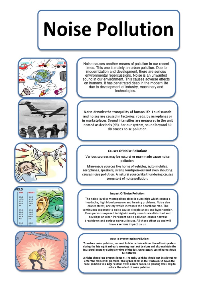 Niose Pollution | PDF | Home & Garden