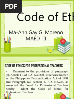 2021 - SACE - Code of Professional Ethics For Educators | PDF | Appeal ...