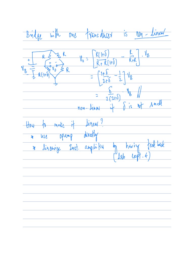 Bridge Measurement Techiques | PDF | Electronic Engineering ...