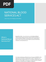 National Voluntary Blood Services Program (NVBSP) : Mission | PDF ...