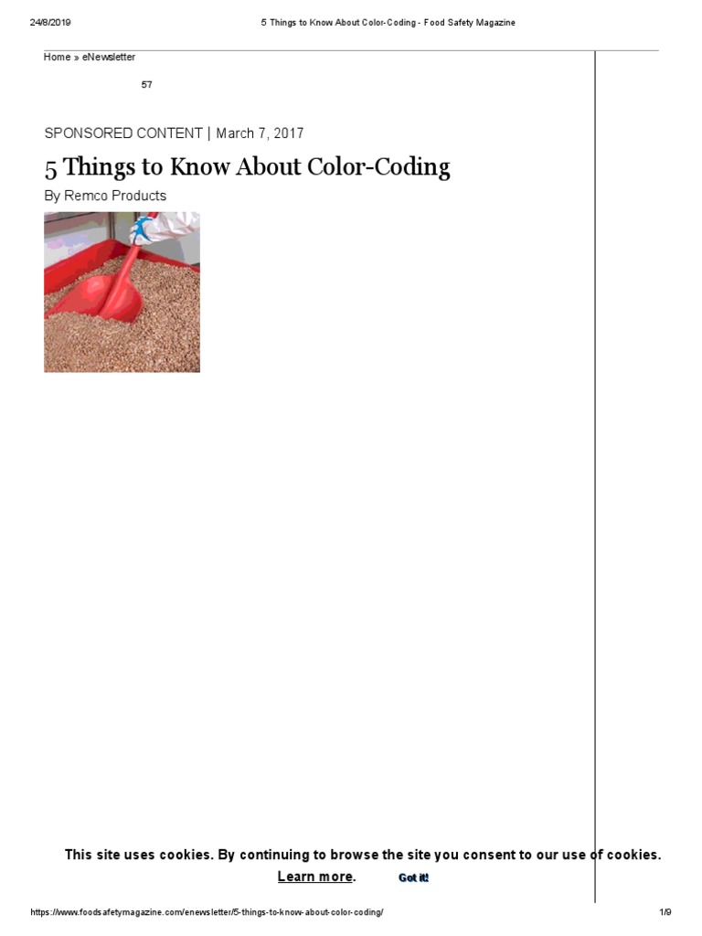 5 Things To Know About Color-Coding: Sponsored Content March 7, 2017 ...