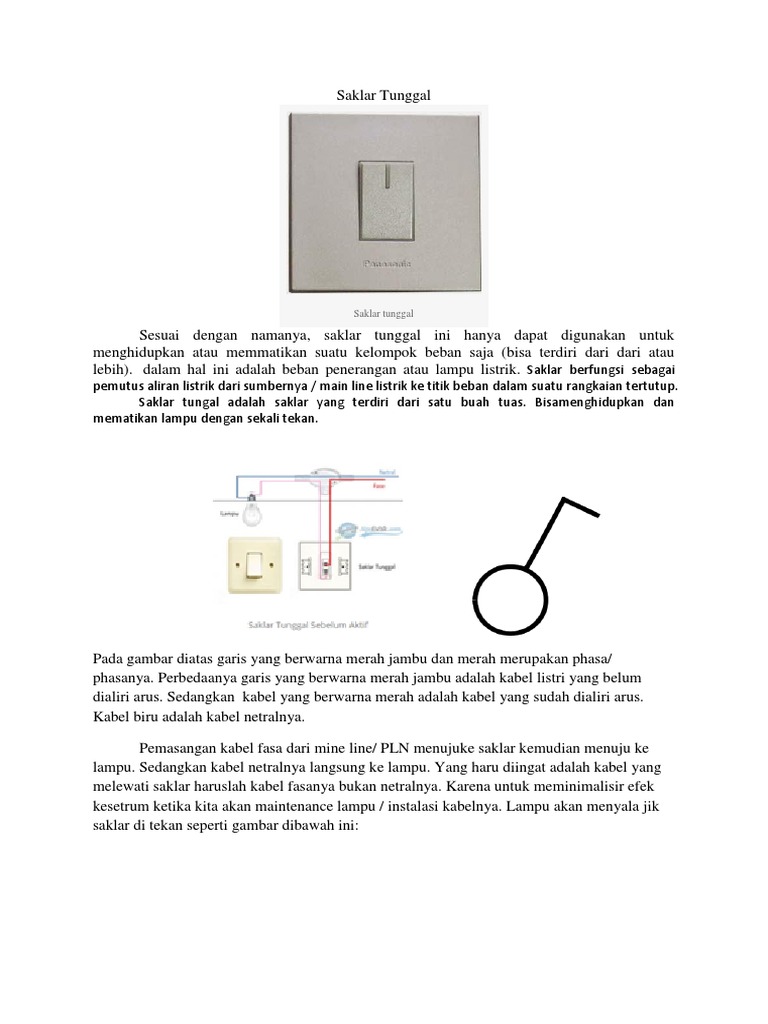 Saklar 1 | PDF
