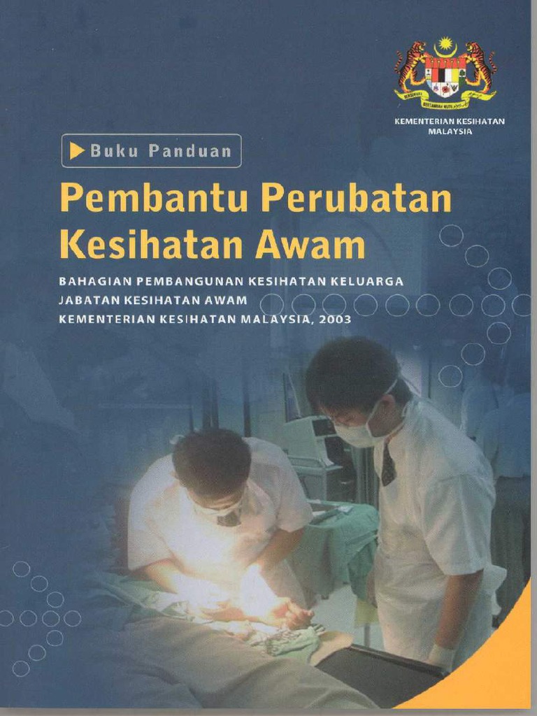 Buku Panduan Pembantu Perubatan Kesihatan Awam PDF | PDF