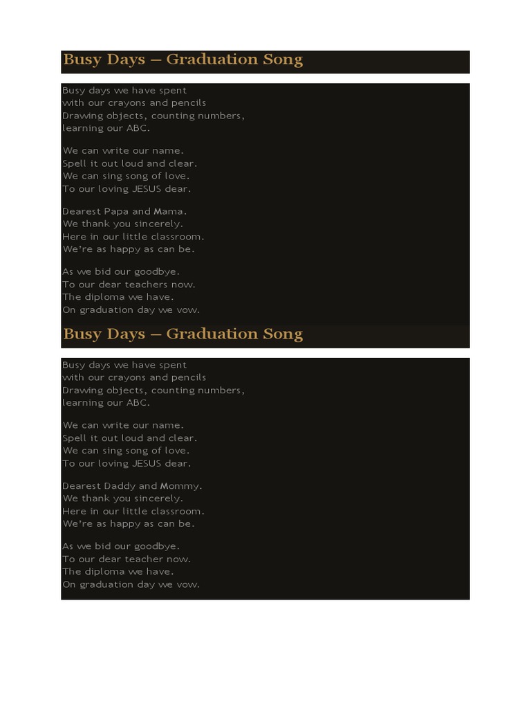 busy-days-lyrics