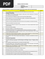 FSSAI-Audit-Checklist | PDF | Audit | Food Safety