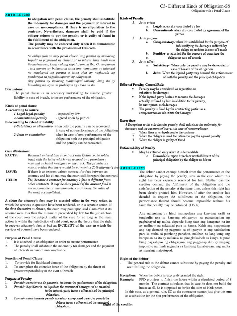 1-Legal-Legal-Penalty 2-Conventional-Penalty 1-Subsidiary or ...